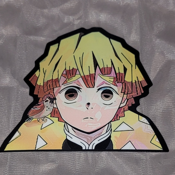Wall Decor | 315 Zenitsu Demon Slayer Image Changing Lenticular Anime ...